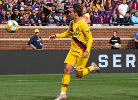 Football: Griezmann fuels ultra-attacking Barca's bid for third ...