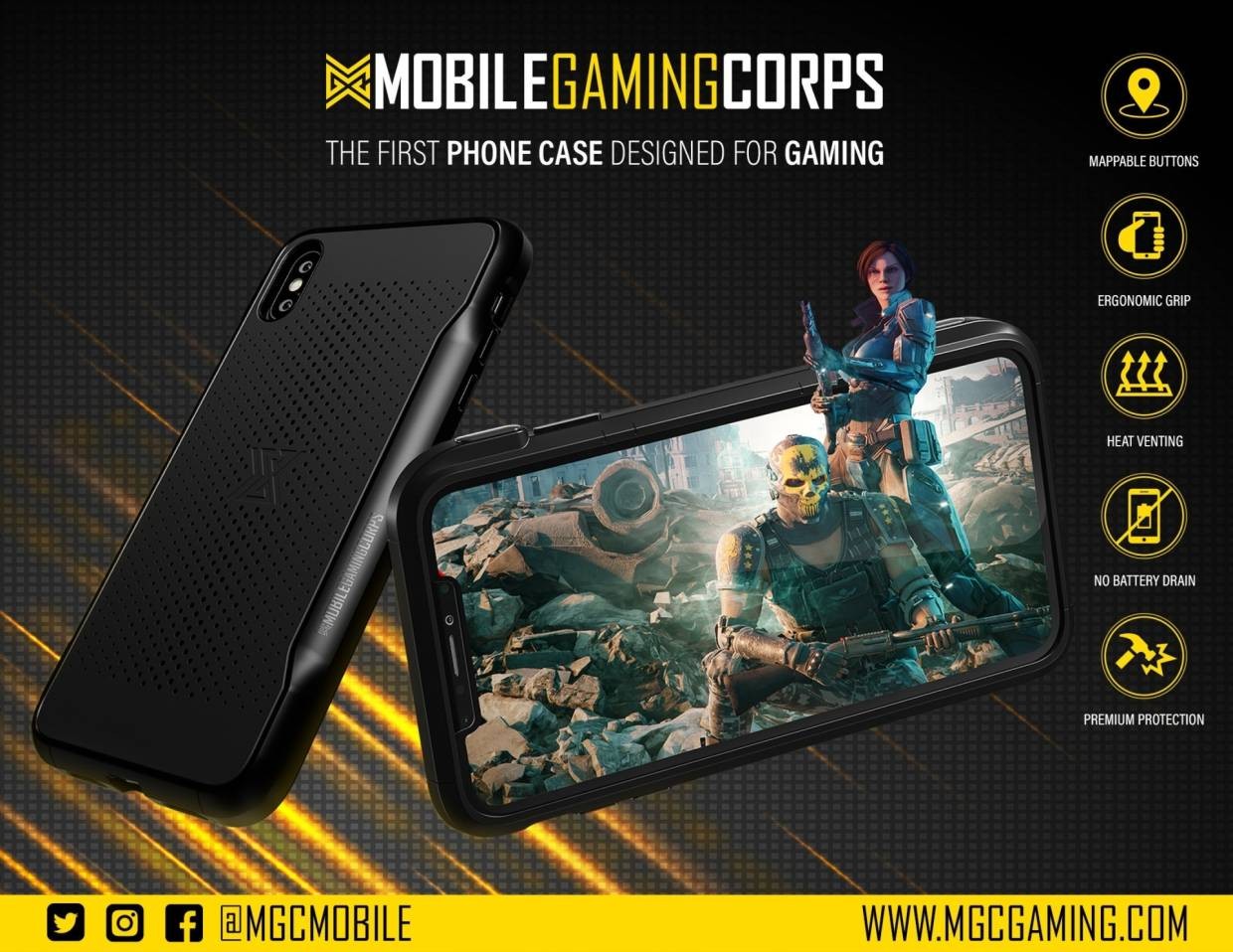 MCG announces latest phone case optimised for mobile gaming | The Star