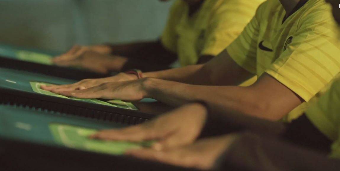 Visually impaired football fans can experience real time games with ...