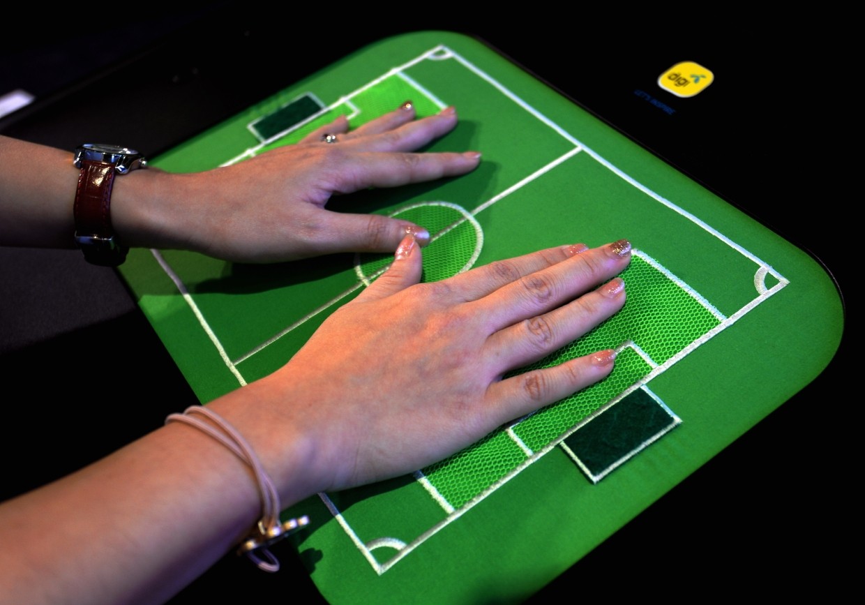 Visually impaired football fans can experience real time games with ...