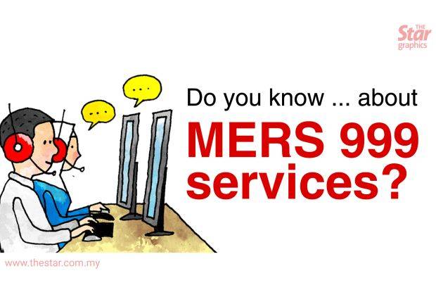 Do you know ... about MERS 999 services? | The Star