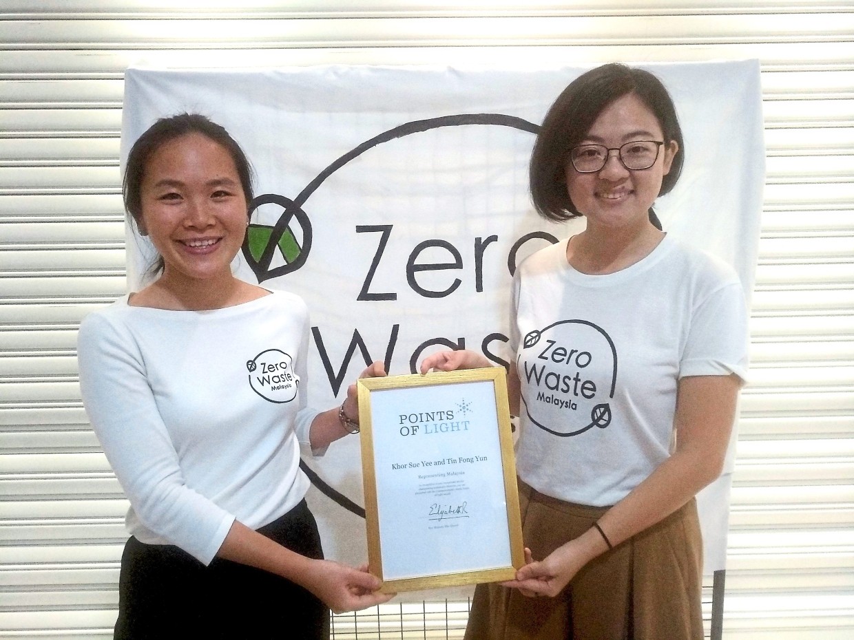 Zero waste heroes bag award | The Star