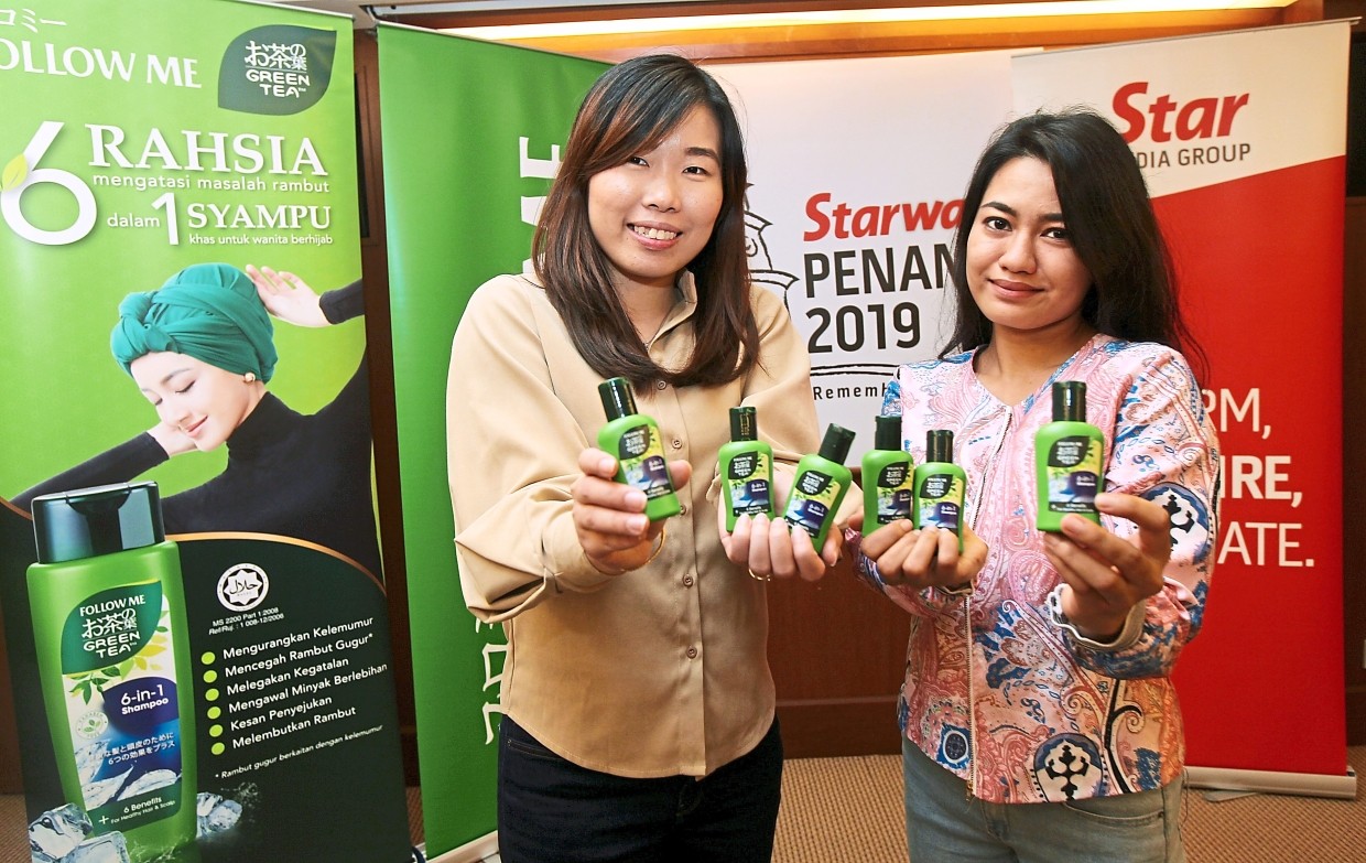 Green tea shampoo to keep participants cool | The Star