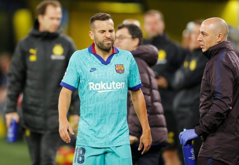 Football: Barca defender Alba sidelined with hamstring injury | The Star