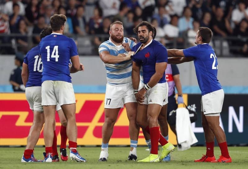 Rugby: Lopez drop goal sees France past Argentina in Tokyo thriller ...