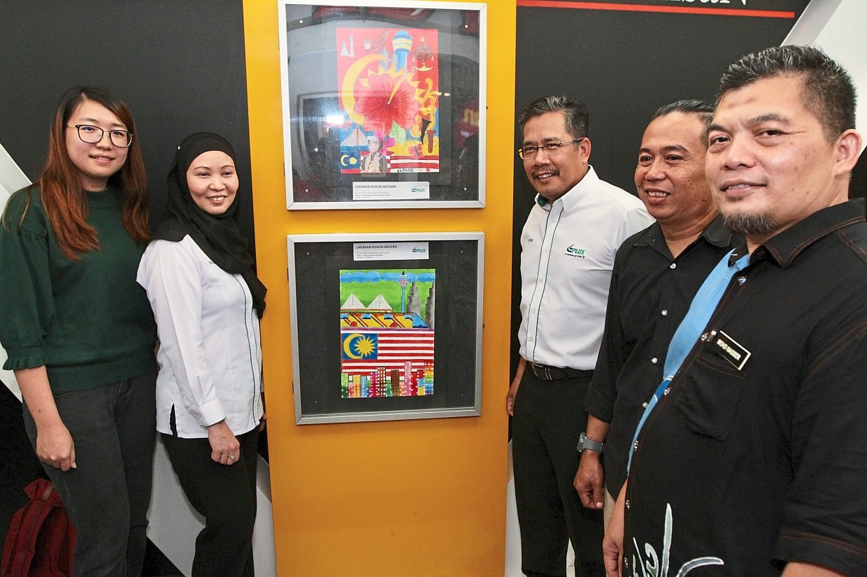 Pupils’ artwork at rest stop | The Star
