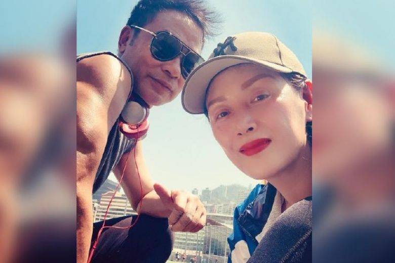 Actor Simon Yam jogs 10km two months after being stabbed in stomach at ...