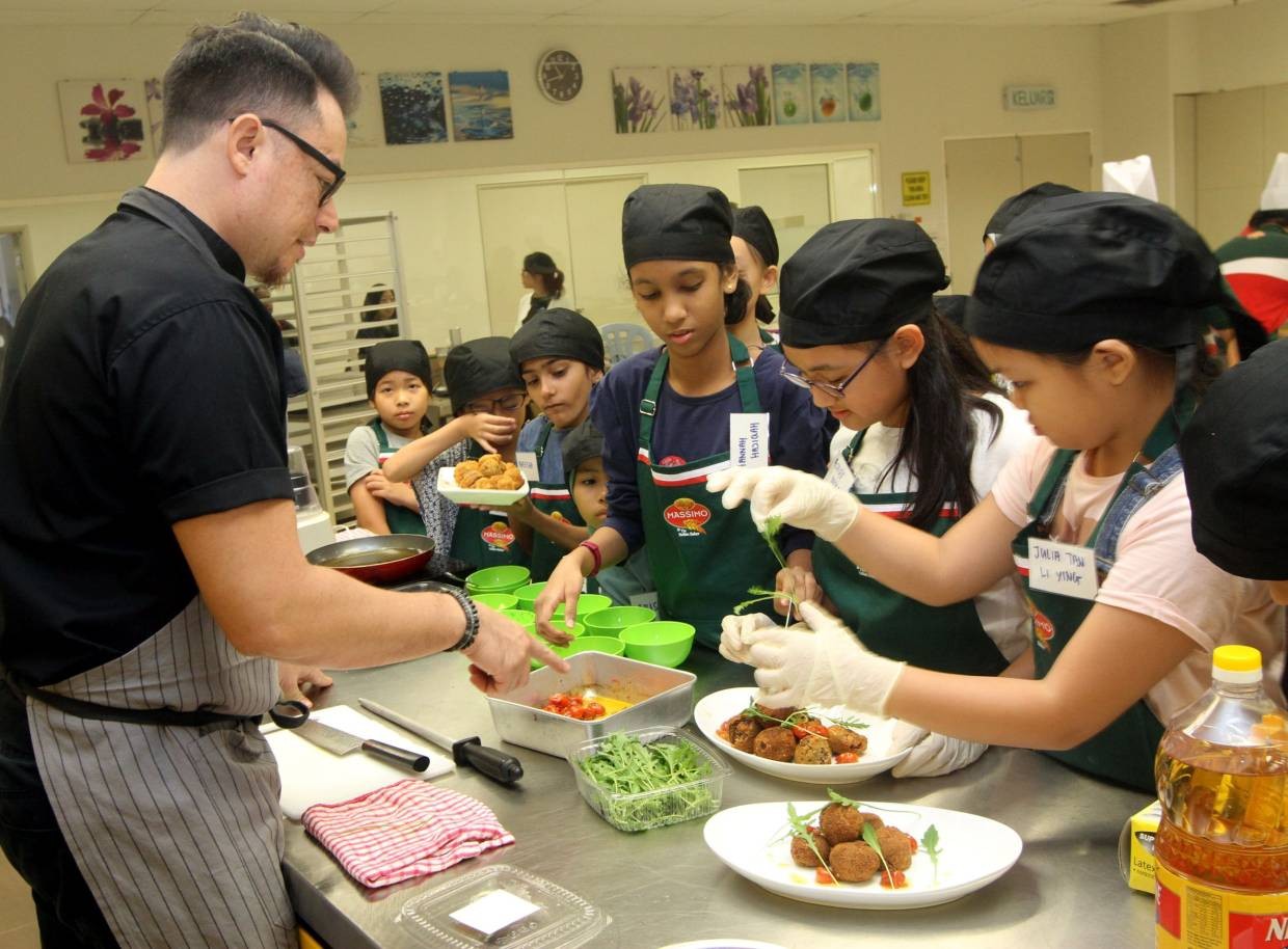 Get the juniors cooking with Chef Sherson | The Star