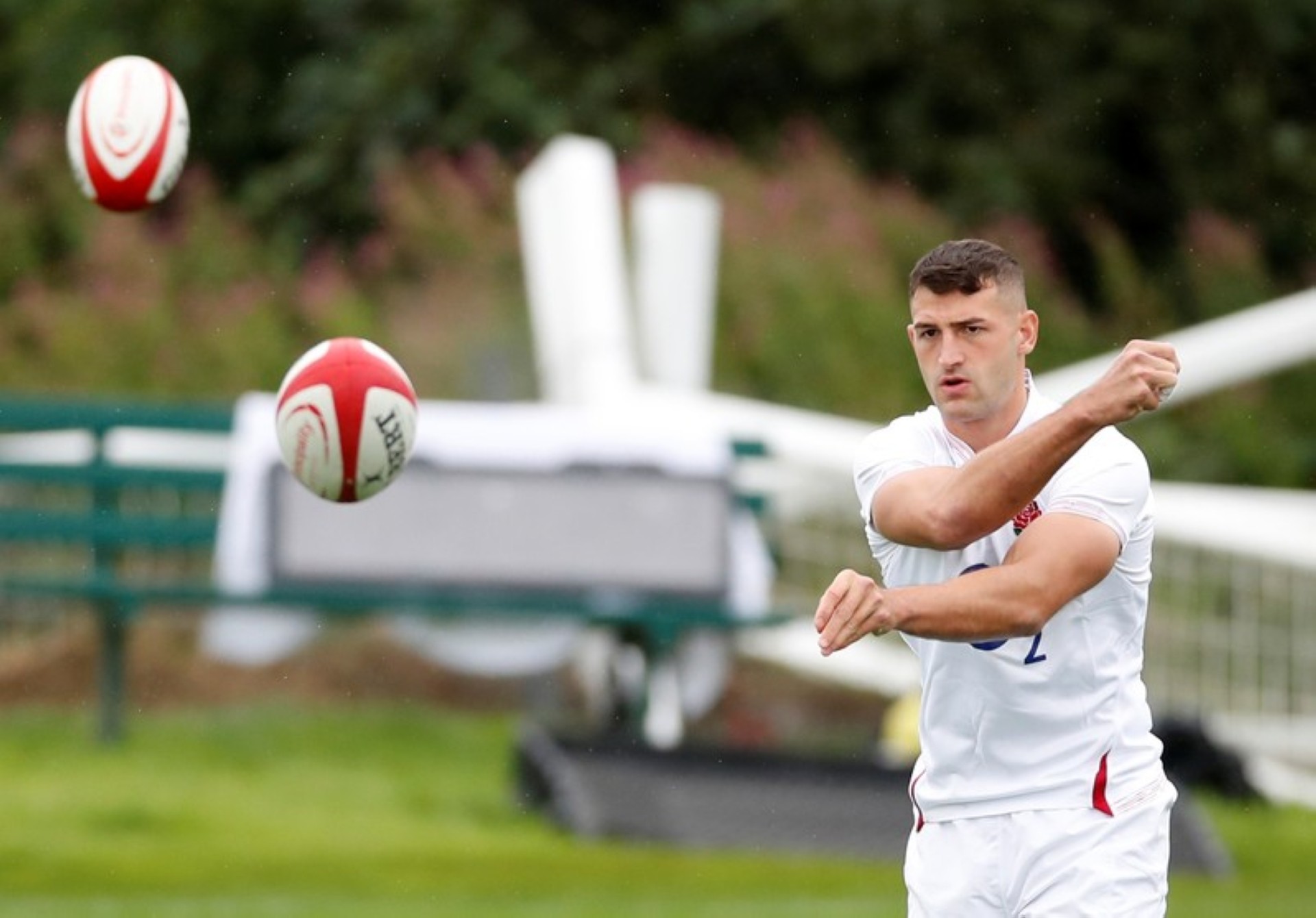 Rugby: England winger May marks 50th cap by looking back on luck and ...