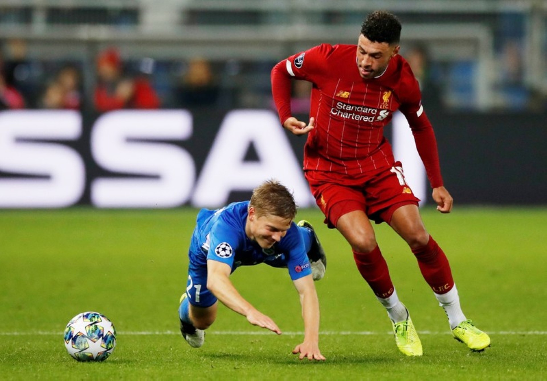 Football: Inspired Oxlade-Chamberlain happy to fire for Liverpool in ...