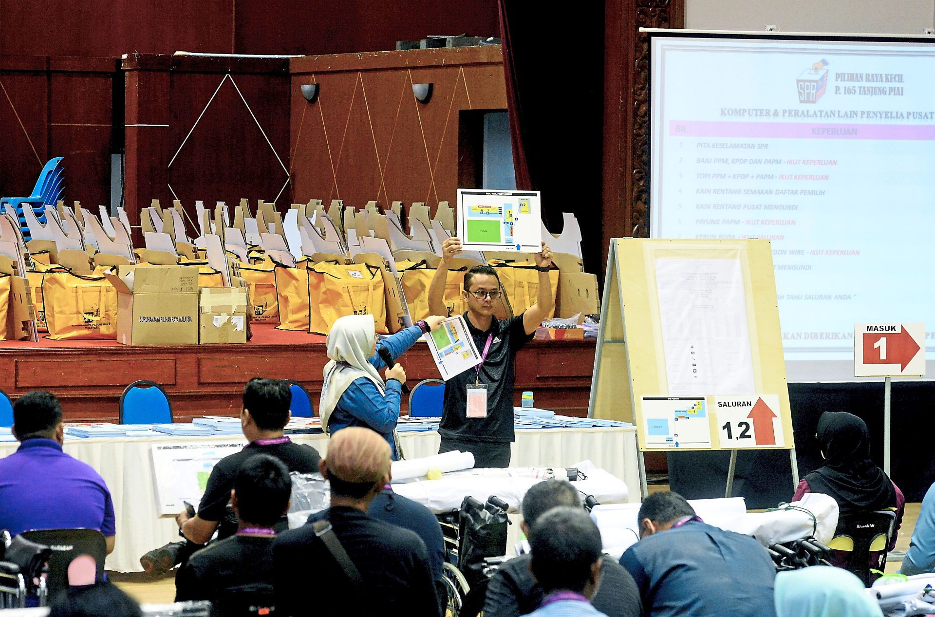 All prepared for polling day | The Star