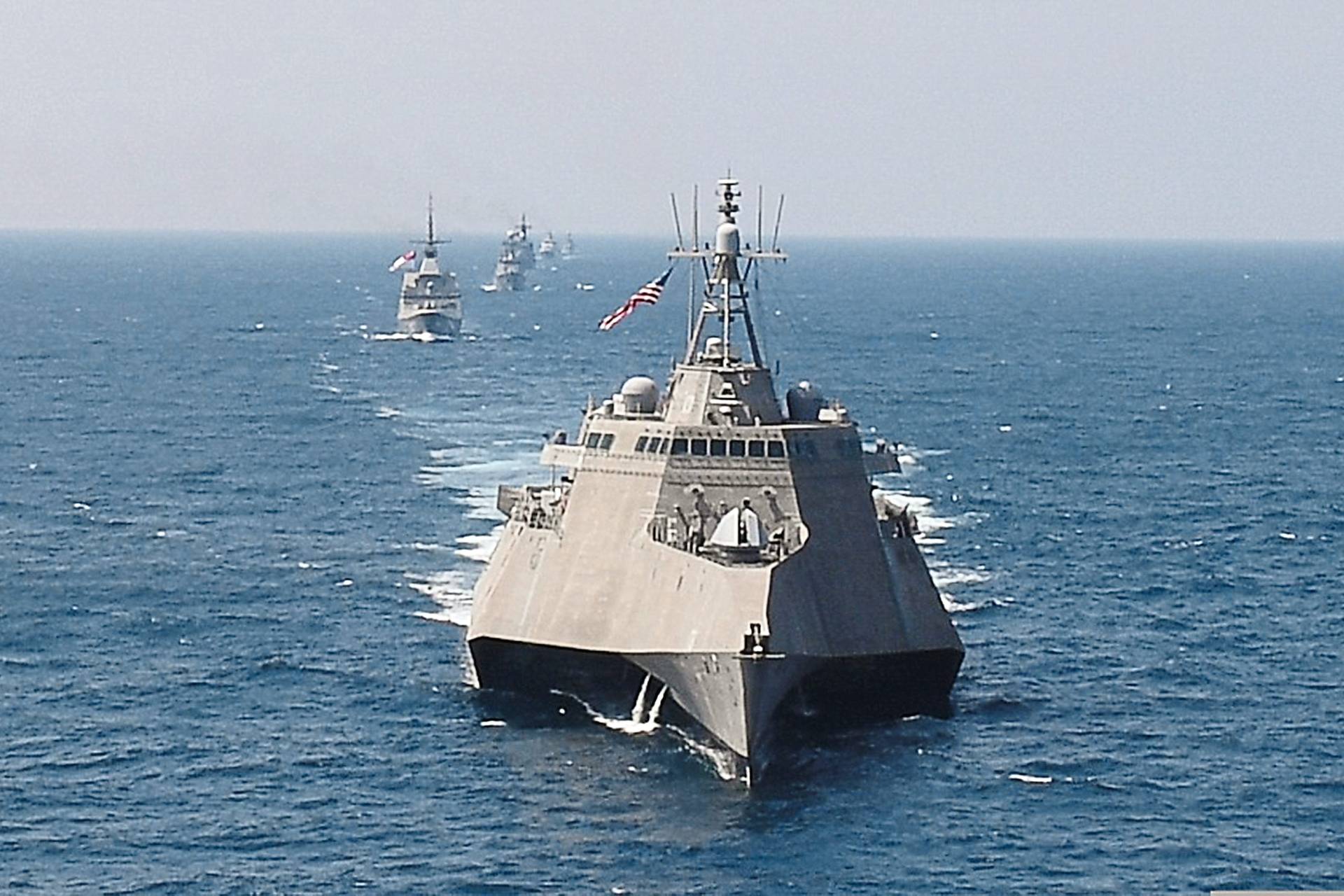 US navy draws flak for sail-by in disputed waters | The Star