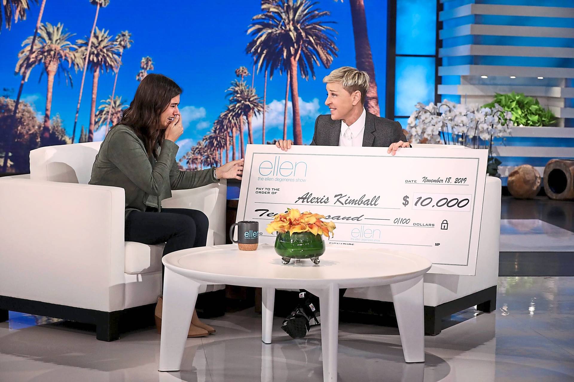 Huge fan of DeGeneres gets her 'Epic Ellen Experience' - a total of US ...