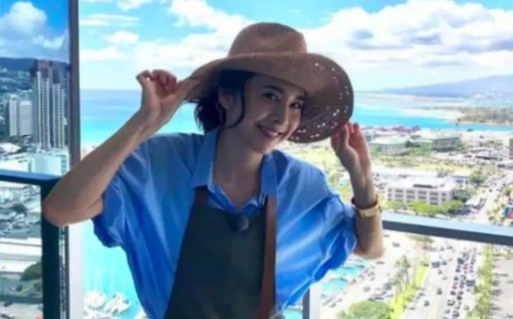 Yuko Takeuchi Japanese Actress Yuko Takeuchi, Left, And Actor