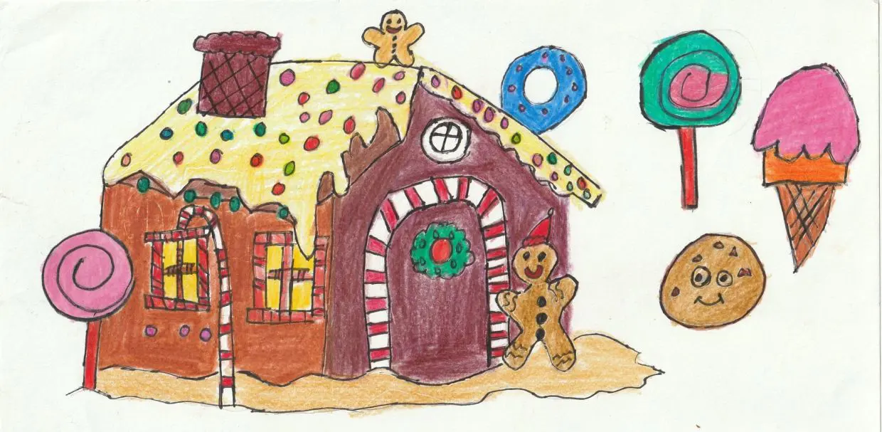Dream House Drawing For Children