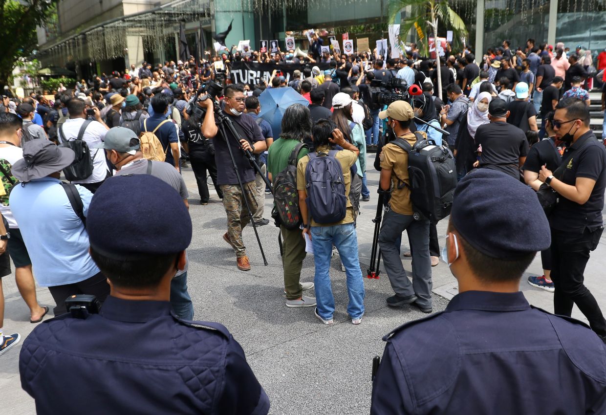 Organisers order price hike protesters to disperse | The Star