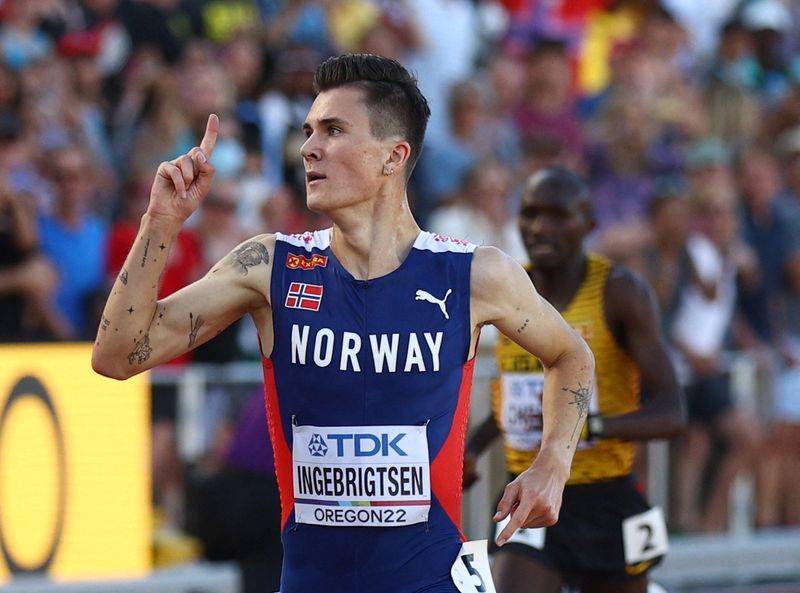 Athletics: Athletics-Dominant Ingebrigtsen wins world 5,000m gold | The ...