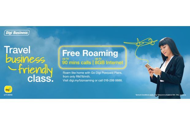 Business-friendly travel with free international roaming from Digi ...