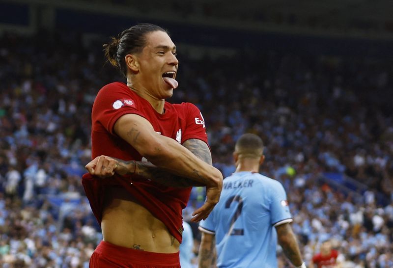 Football: Soccer-Nunez has instant impact as Liverpool beat City in ...