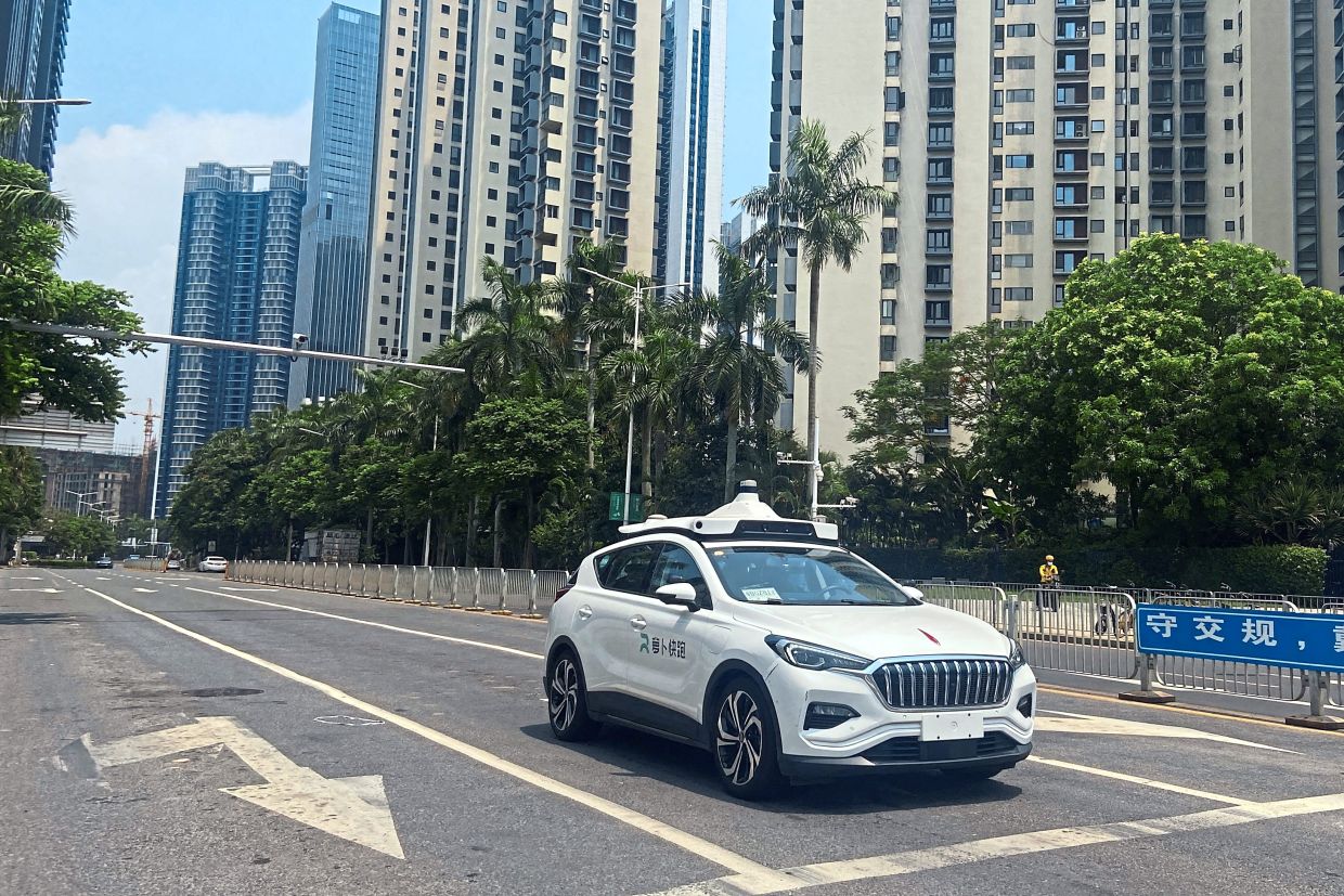 Baidu bags first fully driverless robotaxi licence | The Star