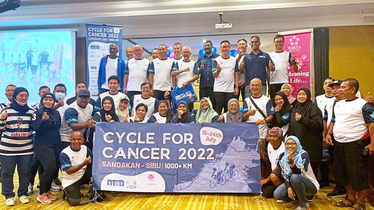 1,100km bicycle ride raises RM200,000 for cancer care | The Star