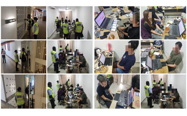 Cops raid scam syndicate's call centre in Jalan Klang Lama condo | The Star