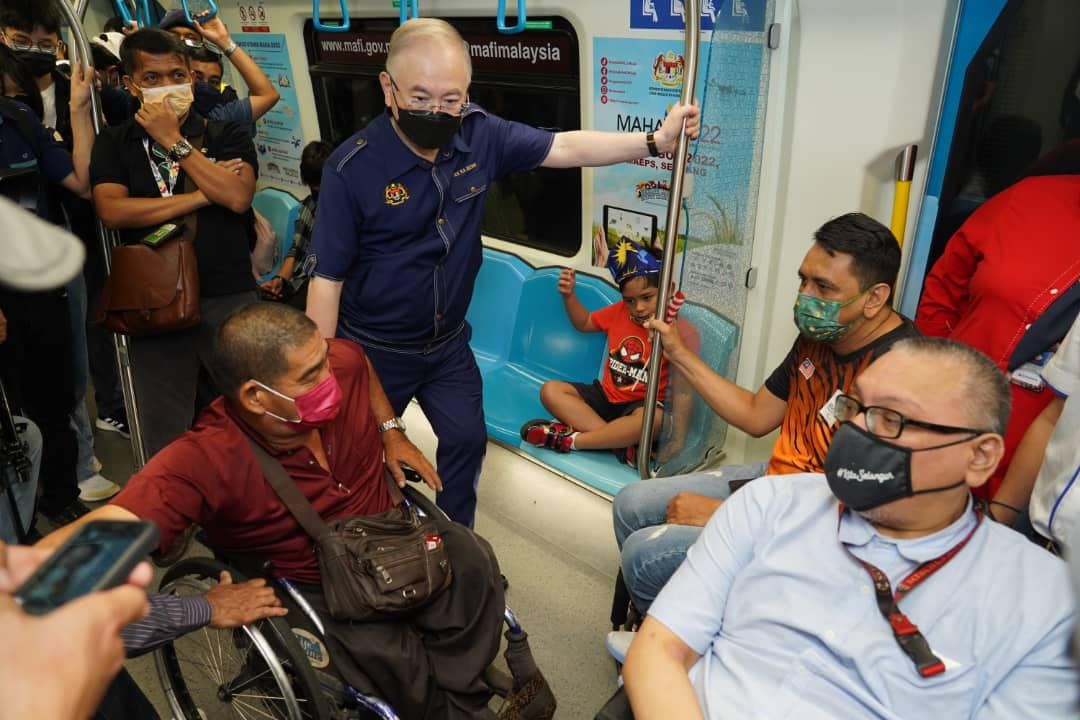 OKU to ride for free on all Prasarana services for a month | The Star