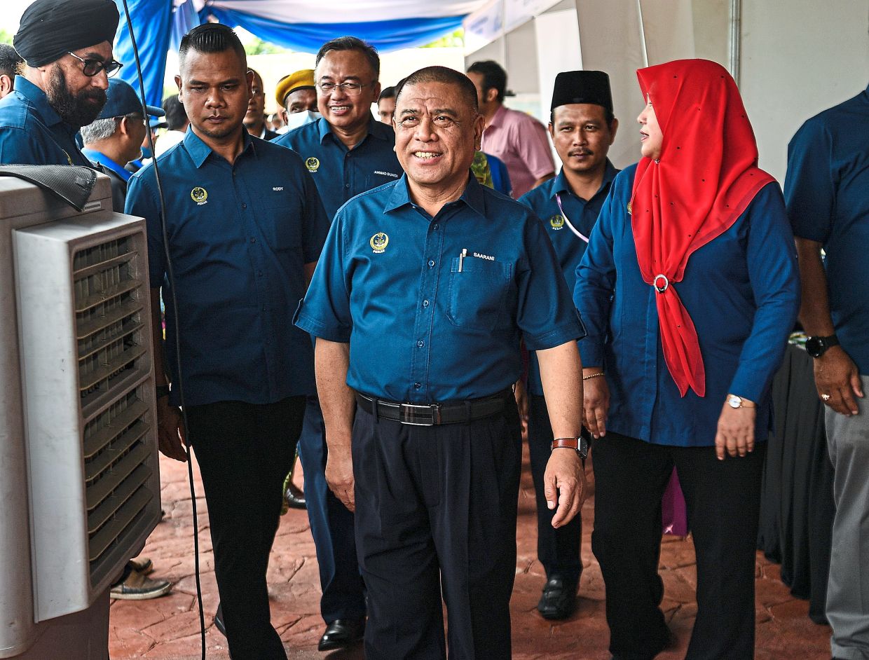 Saarani to seek audience with Perak Ruler | The Star