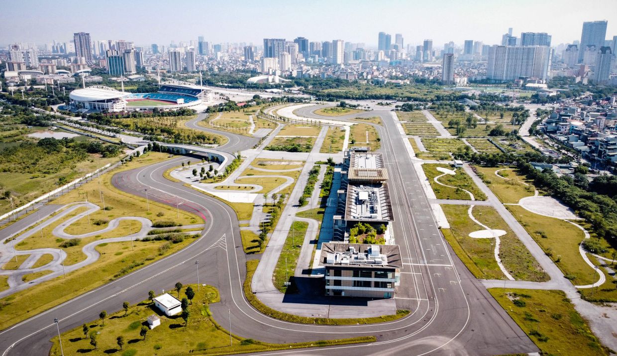 Vietnam's F1 track abandoned as hopes fade for debut grand prix and its ...