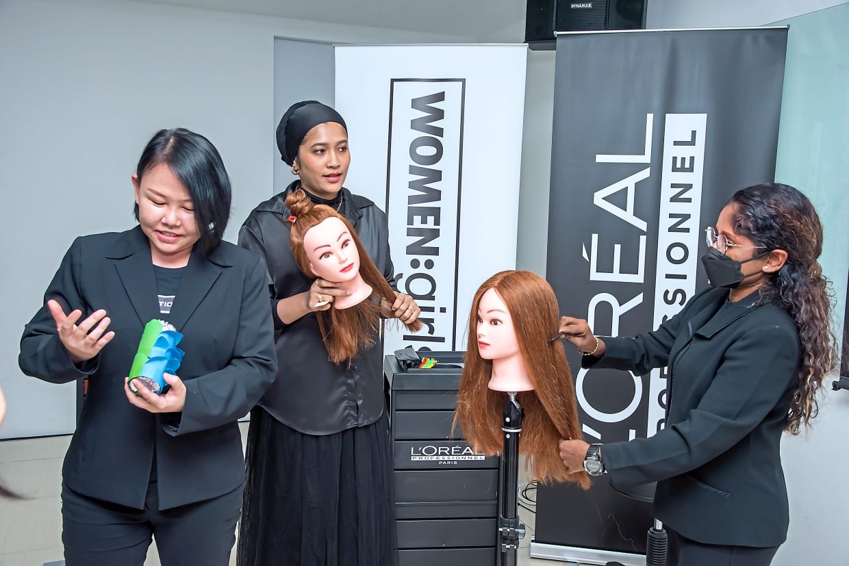 Free hairdressing course helps 30 young women achieve their dream | The ...