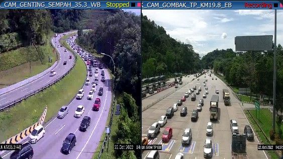 Slow traffic on major highways as at 2.30pm Saturday (Oct 21) | The Star