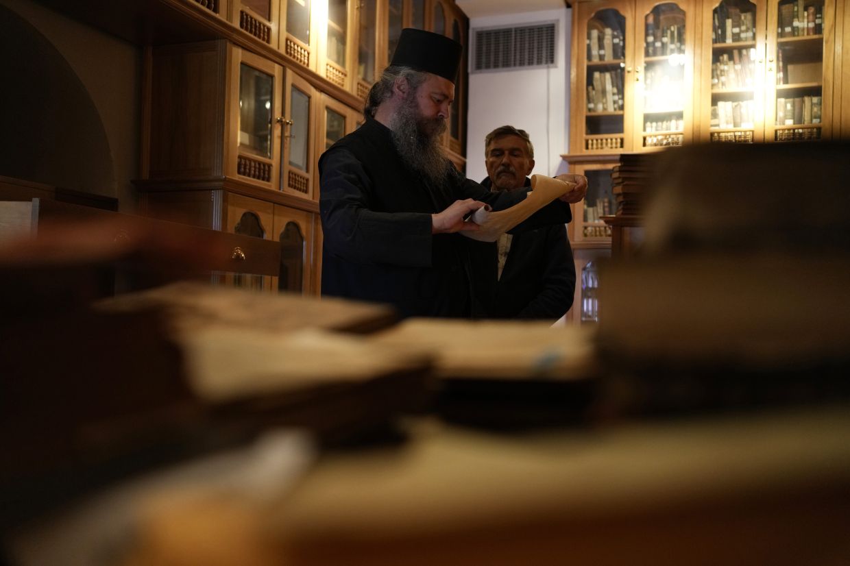 Greek monastery manuscripts tell new story of Ottoman rule | The Star