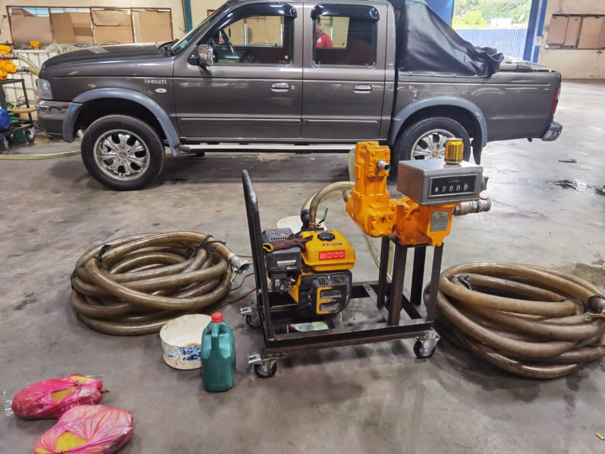 Over RM200K of subsidised diesel seized, 13 arrested in Kulai | The Star