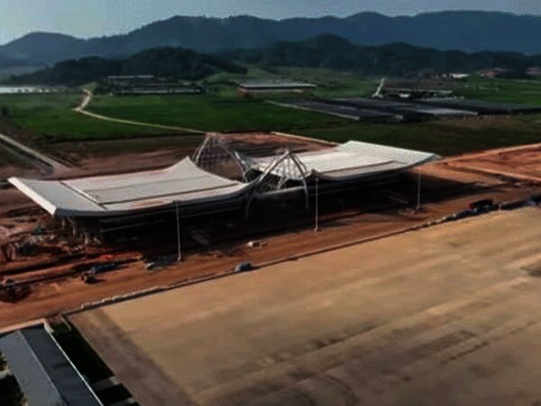 Bokeo international airport now 86 per cent complete | The Star