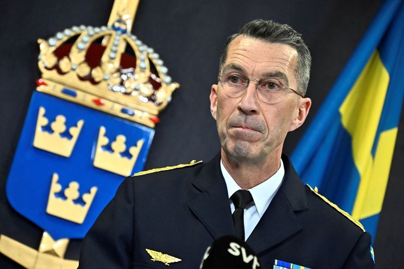Sweden's supreme commander says defence spending to reach 2% of GDP by ...