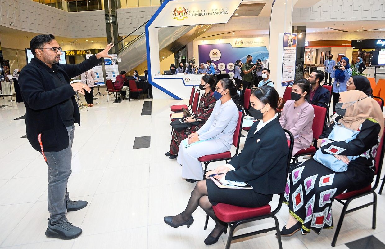 Matching employers with workers at mini job fairs | The Star