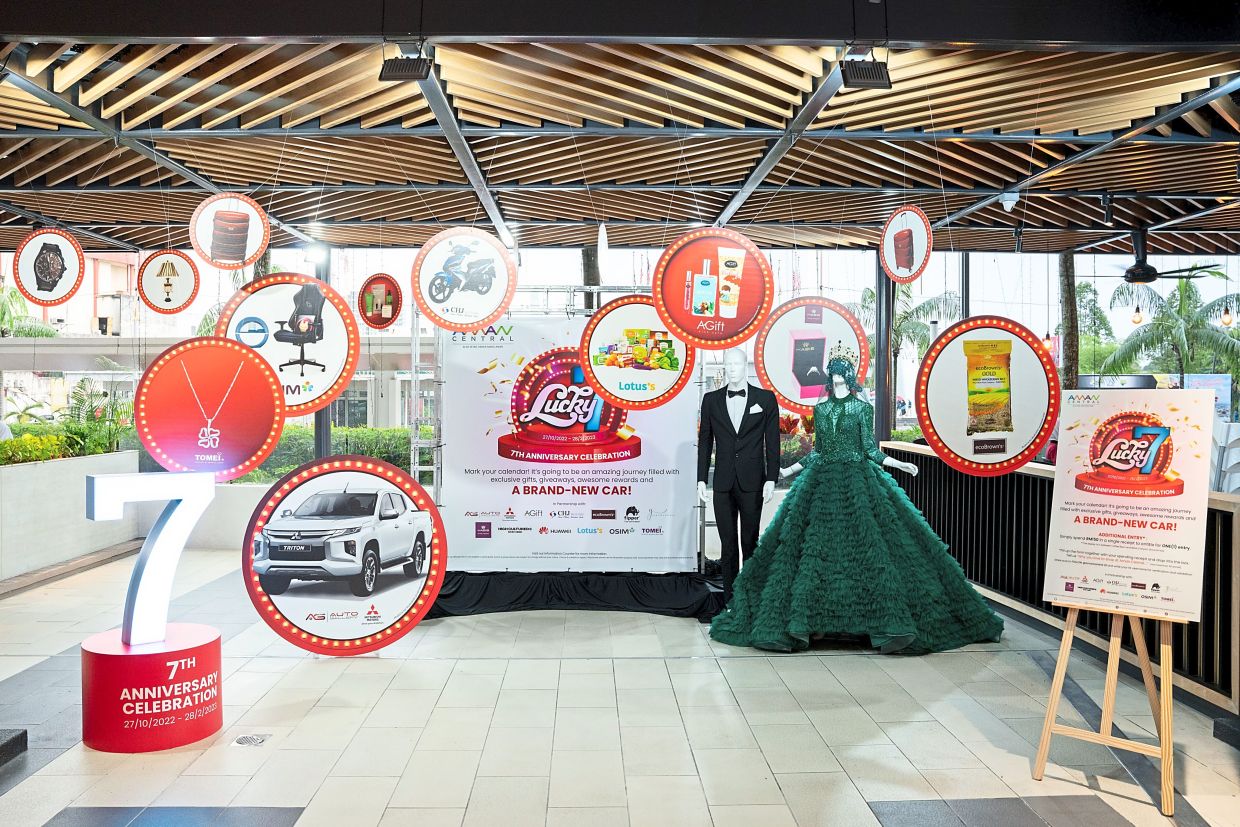 MALL TURNING SEVEN WITH A SPLASH | The Star