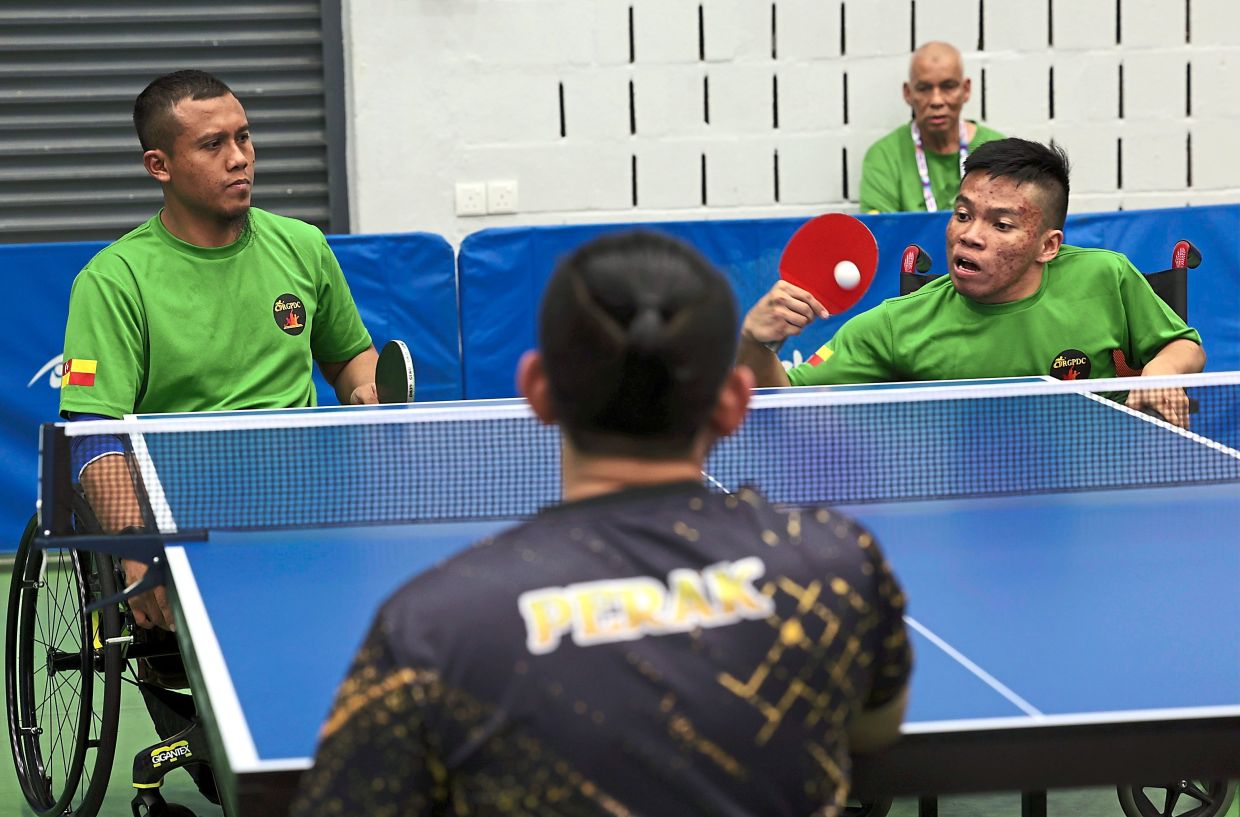 Other Sports: Teacher Bazli and partner strike it right in debut Games ...