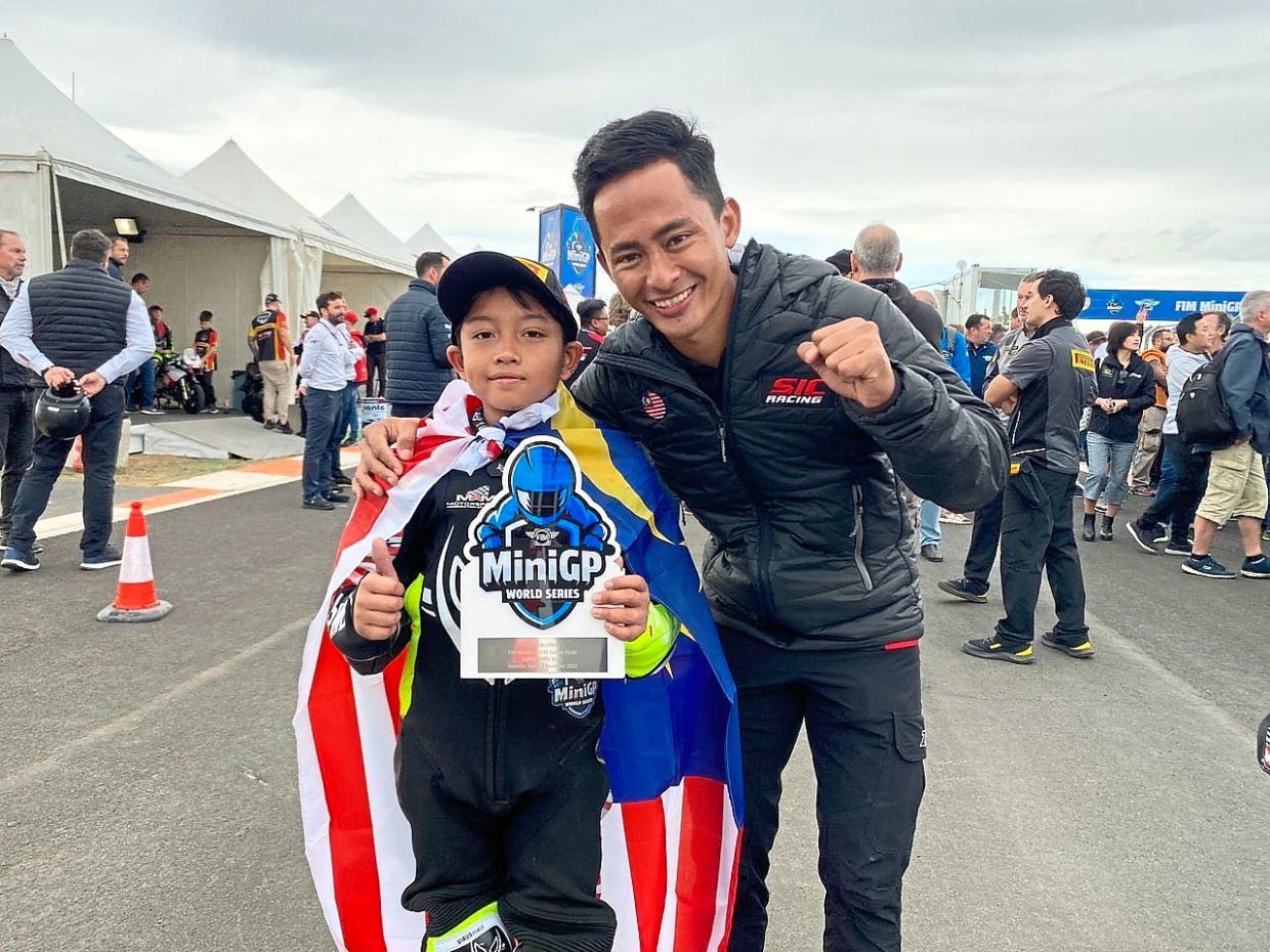 Motorsport: Ten-year-old Qabil creates history on world motorsport ...