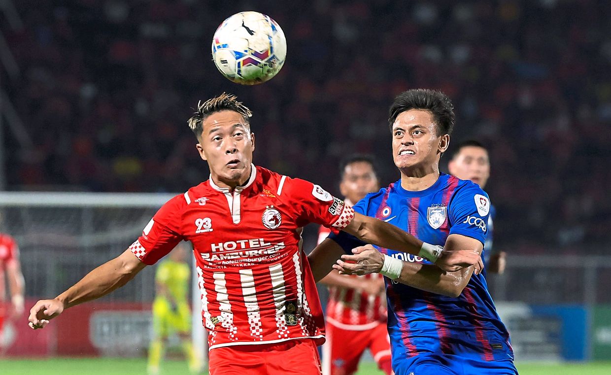 Football: JDT’s Syafiq shows he’s national material with impressive ...