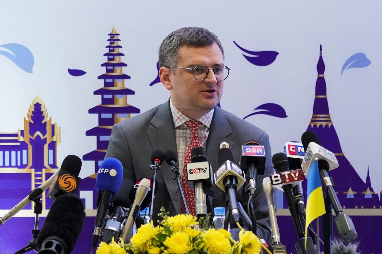 Ukraine minister urges Asean to stop Russian 'hunger games' | The Star