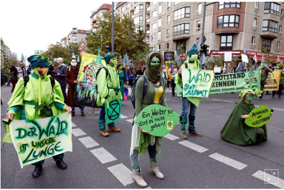 Climate activists take to the trees to save German village | The Star