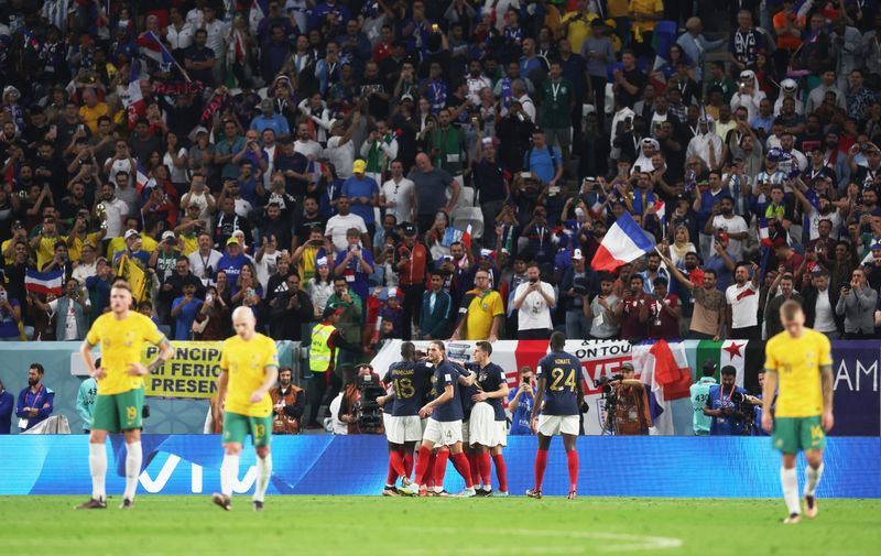 Football: Soccer-France beat Australia 4-1 in opener as Giroud equals ...
