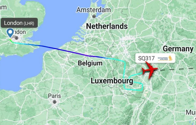 Passengers on SIA flight diverted to Frankfurt expected to land in ...