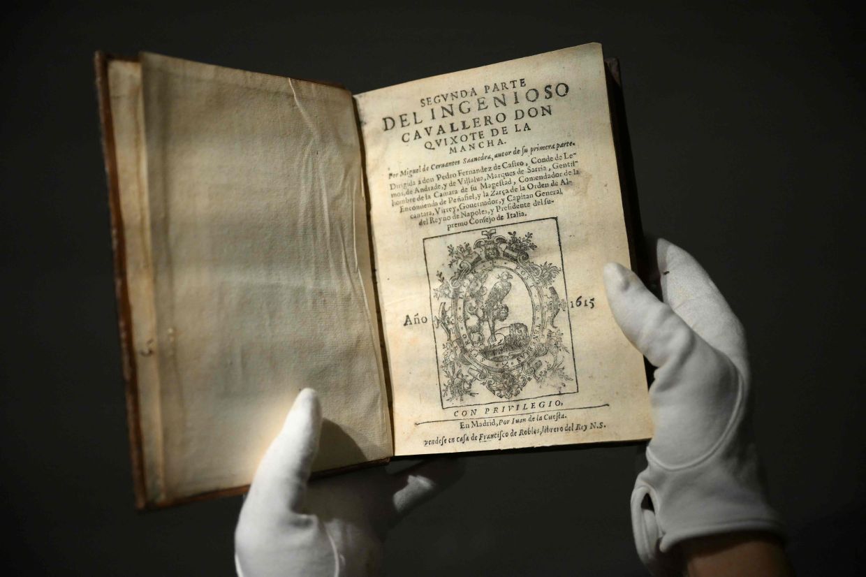 Rare 'Don Quixote' editions sold in Britain go up for auction | The Star