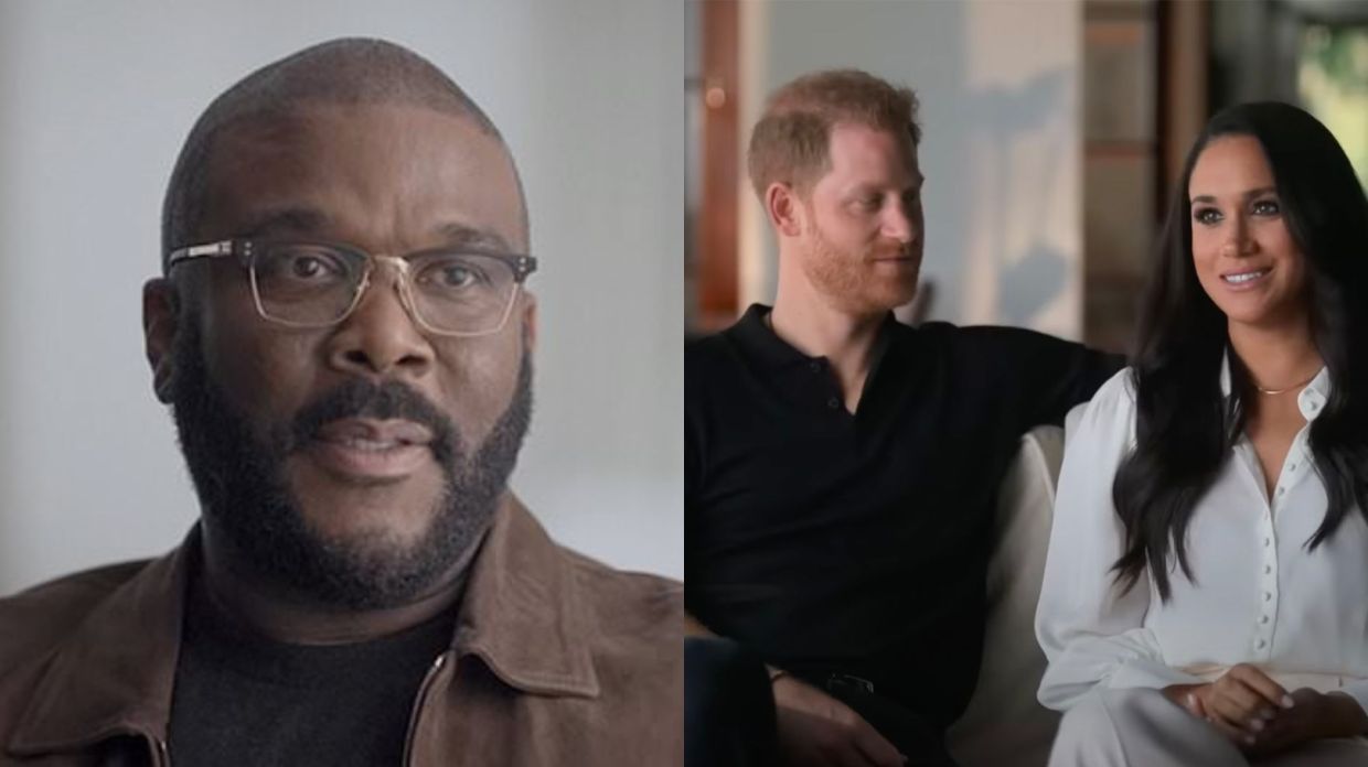 Meghan and Harry pick actor Tyler Perry as godfather to daughter ...