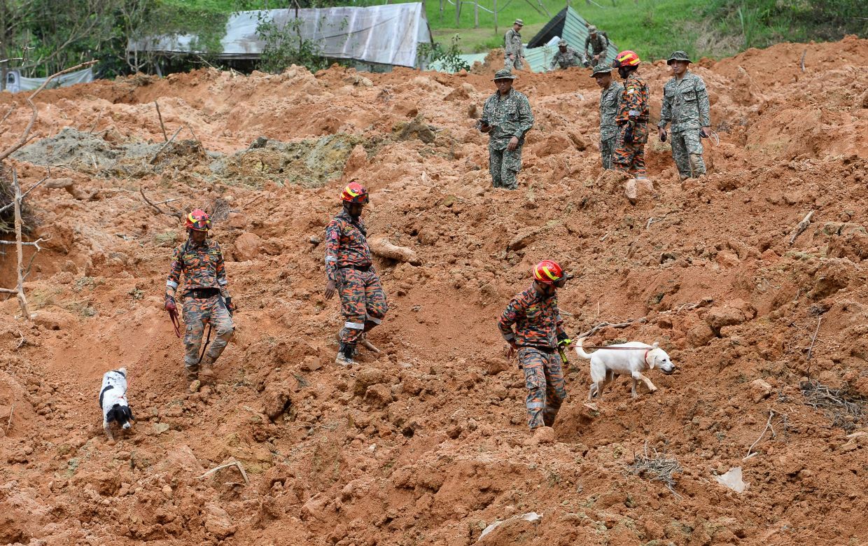 Batang Kali landslide: Search and rescue operation impacts personnel ...