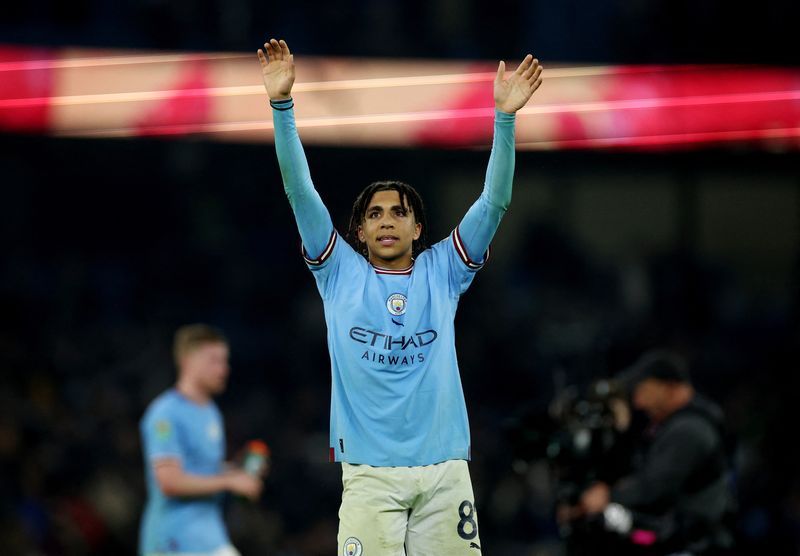 Football: Lewis looking to cement a first-team place at Manchester City ...