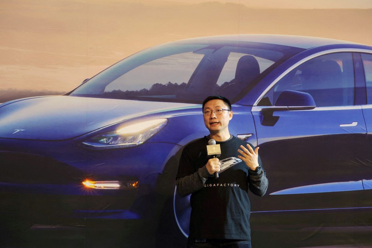 Tesla makes China boss highest-profile executive after Musk | KLSE Screener