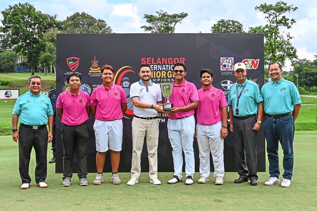 Golf: Malaysia A team blow rivals off course to bag team title | The Star